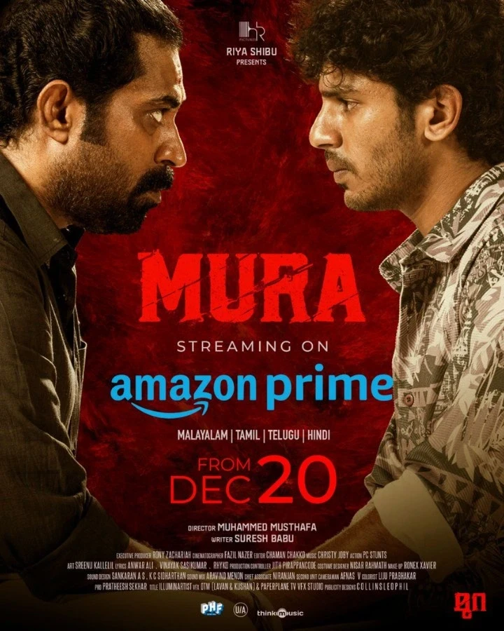 Malayalam Film 'Mura' Now Streaming on Amazon Prime Video